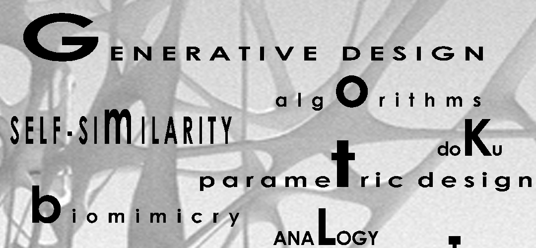 Generative-Algorithmic-Parametric Design – MBL